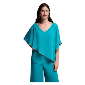 Joseph Ribkoff Stilvolle und trendige Bluse - - Blouses & Shirts - Damen - Blau - M