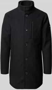 Tom Tailor Regular Fit Wollmantel mit Stehkragen