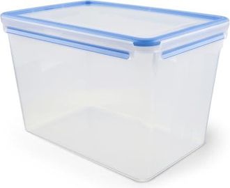 Emsa Clip & Close Frischhaltedose, rechteckig, 10,6 L, Maxiformat, Aufbewahrungsbox, 100 Prozent dicht, spülmaschinen-, gefrier-, mikrowellenfest, Transpar