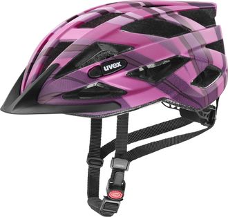 Uvex air Wing cc - Leichter Allround-Helm für Damen und Herren - individuelle Größenanpassung - Plum-pink - 56-60 cm