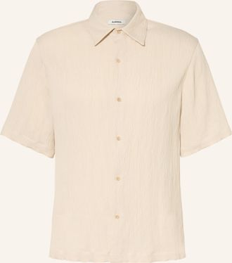 Sandro Sandro Kurzarm-Hemd Regular Fit beige