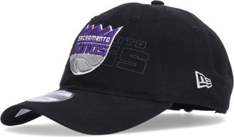 New Era Sacramento Kings Gebogener Schirmkappe - - Accessories - unisex - Schwarzk - ONE SIZE