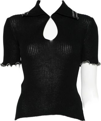 Pinko Pinko, Femme, Tops, Noir, Taille: 42 FR Pinko T-shirts et Polos Noir