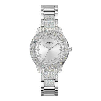 Guess Femme, Accessoires, Gris, Taille: ONE Size Montre-bracelet pour femme Shooting Star argent Gw0746L1