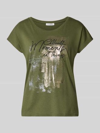 Christian Berg T-Shirt mit Motiv und Rundhalsausschnitt