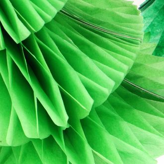 BESPORTBLE 6 Stück Wabenpapier Weihnachtsbaum Dekoration Leichte Tischdeko In Rot und Grün Party und Weihnachtsfeier Ornamente