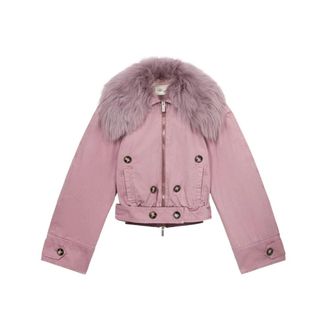 Blumarine Bomberjacke - - Jackets - Damen - Rosa - 2XS