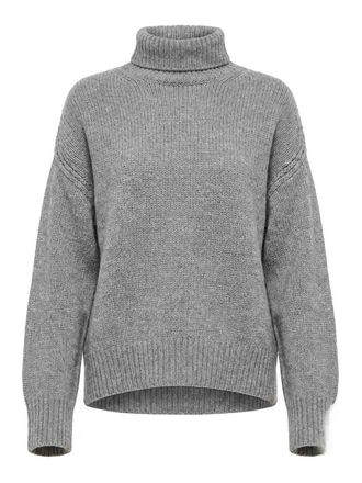 SA SU PHI Pull Col Roul&eacute; - Gris