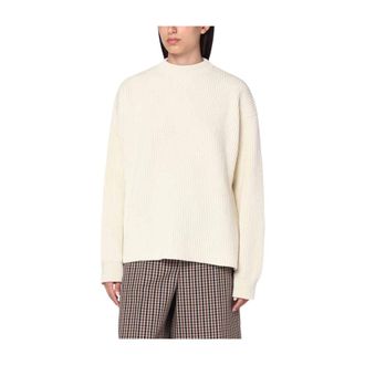 Jil Sander Stylische Pullover f&uuml;r M&auml;nner und Frauen - - Knitwear - Damen - Wei&szlig; - XS