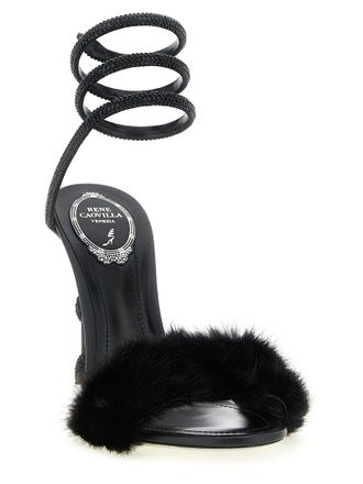Rene Caovilla Margot Sandal - Black