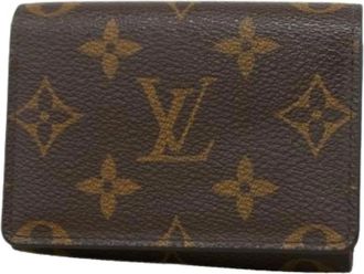Louis Vuitton unisex, Pre-owned, Brun, Taille: ONE Size Porte-cartes Pre-owned