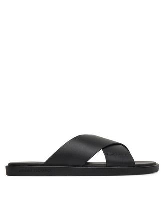 A|X Armani Exchange Pantoletten XM002619 AF10848 UC001 Schwarz
