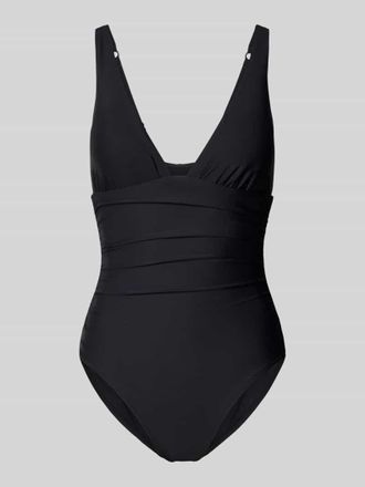 Jake*s Casual Slim Fit Badeanzug mit Raffungen