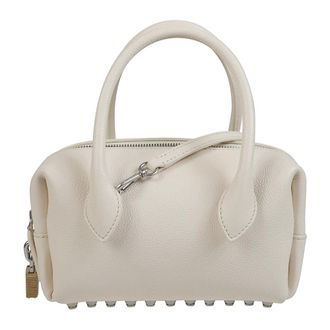 Alexander Wang Femme, Sacs, Blanc, Taille: ONE Size Roux Small Top Handle Strap Bag