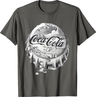 Coca Cola Ware Coca Cola Silver Cola Flaschenverschluss T-Shirt
