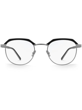 Saint Laurent Eyewear lunettes SL 124 001 - M&eacute;tallis&eacute;