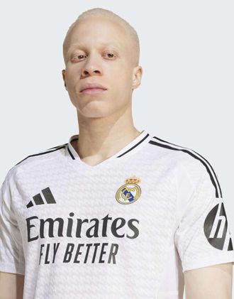 adidas Real Madrid 24/25 Authentique - Maillot domicile - Blanc/blanc