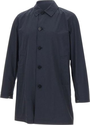 Woolrich Homme, Manteaux, Bleu, Taille: 3XL Urban Lamar Trench Coat