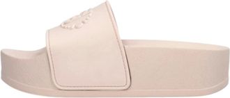 Liu Jo Femme, Chaussures, Beige, Taille: 39 EU Mykonos 01 Platform Slider