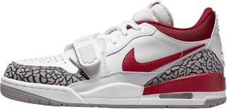 Nike Air Jordan Legacy 312 Low Chaussures pour femme (FQ7827-106, blanc/gris ciment/noir/rouge gym), Blanc/gris ciment/noir/rouge gym, 38 EU