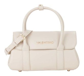 Valentino sac &agrave; main sac &agrave; &eacute;paule bandouli&egrave;re West Re Satchel Bag Ecru &eacute;cru