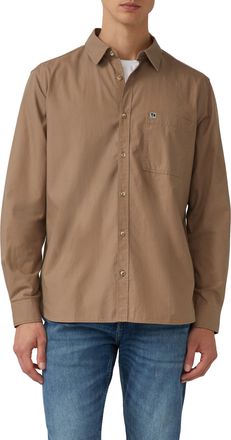 s.Oliver Regular Fit: Weiches Hemd mit feiner Struktur