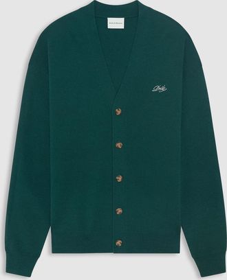 Dr&ocirc;le de Monsieur Cardigan Dr&ocirc;le Dark Green