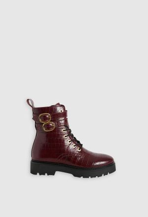 Claudie Pierlot Boots montantes &agrave; lacets