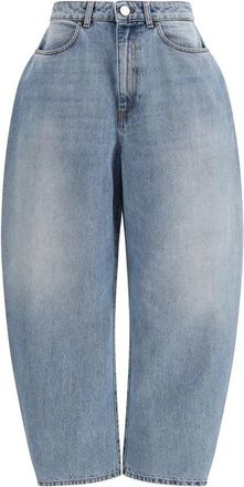 R&oacute;he Jeans mit geradem Bein - - Jeans - Damen - Blau - S