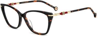 Carolina Herrera Femme, Accessoires, Brun, Taille: 55 MM Monture optique