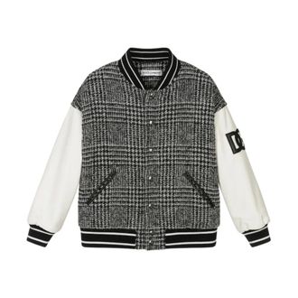 Dolce & Gabbana Bomber Jacket - Homme - Vestes - Gris - Taille: XL
