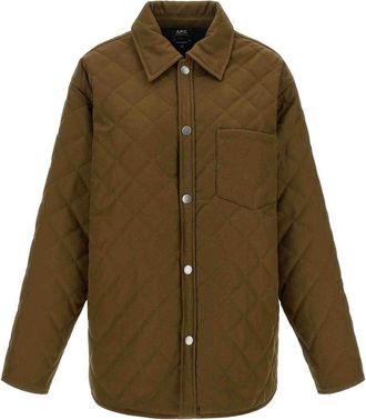 A.P.C. A. P.C. Casualjacke - Gr&uuml;n
