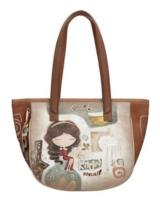 Anekke sac &agrave; &eacute;paule sac shopper Muse Shoulder Bag Multicolor multicolore
