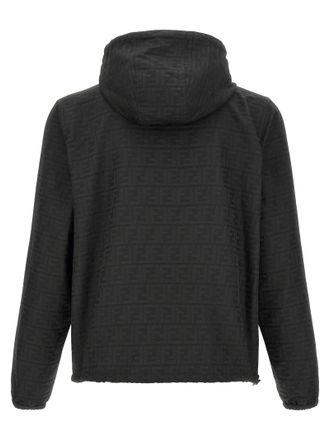 Fendi FF Jacquard Jacket - Black