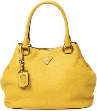 Prada Crossbody Bags - Shopping Tote - Gr. unisize - in Gelb - f&uuml;r Damen