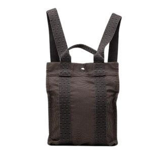 Herm&egrave;s Pre-owned Sac &agrave; dos Herline PM - Femme - Pre-owned - Gris - Taille: ONE Size
