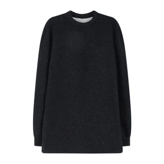Rick Owens Rundhals-Pullover - - Knitwear - Herren - Schwarzk - L