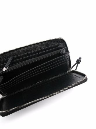 Emporio Armani Grained Leather Wallet - Black