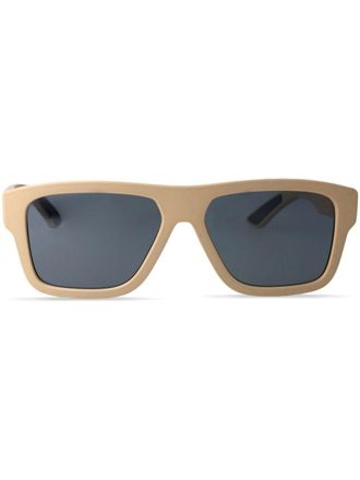 Prada lunettes de soleil &agrave; monture carr&eacute;e - Tons neutres