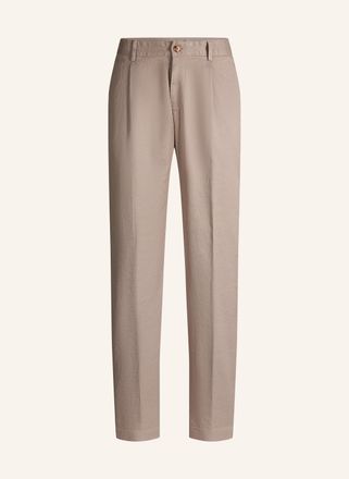 Joop Bundfaltenhose Loose Fit beige