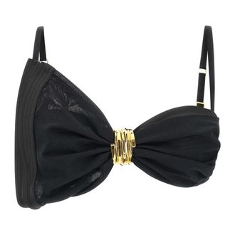 Elisabetta Franchi Damen, Oberteile, Schwarzk, MGr&ouml;&szlig;e