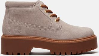 Timberland Halbhoher Stone Street-Boot mit Plateausohle f&uuml;r Damen in Hellviolett, Damen, Violett, Gr&ouml;&szlig;e