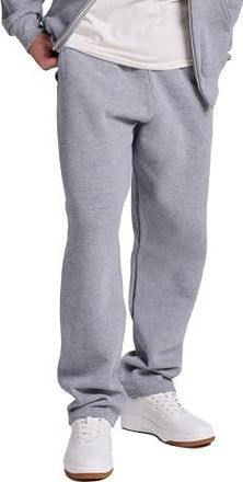 Russell Athletic Dri Power Fleece Open Bottom Sweatpants with Pockets, Relaxed Fit, Moisture Wicking Pantalon de survêtement, Oxford, 36-41 Homme