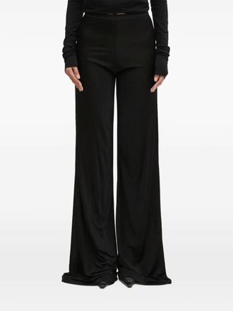 Rick Owens Bias elasticed-waist trousers - Noir