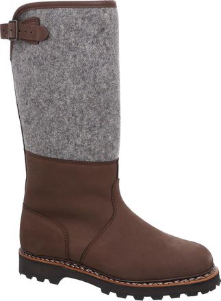 Hanwag W R&auml;ven Ii Lady Braun - Zwiegen&auml;hter isolierender Lammfell Damen Winterstiefel, Gr&ouml;&szlig;e EU 42 - Farbe Erde