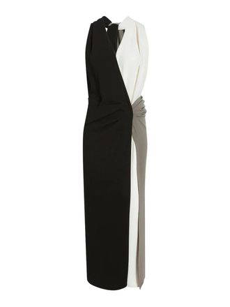 Proenza Schouler Knielanges Kleid - Schwarz