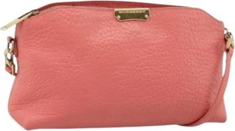 Burberry Sac bandouli&egrave;re vintage doccasion - Femme - Pre-owned - Rose - Taille: ONE Size