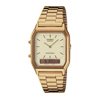 Casio Montre &agrave; double affichage Aq-230Ga-9Dmqyes - Homme - Accessoires - Jaune - Taille: ONE Size