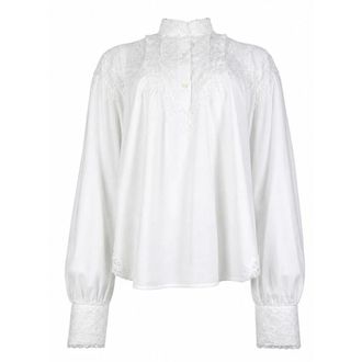 Ermanno Scervino Damen, Blusen & Hemden, Wei&szlig;, SGr&ouml;&szlig;e