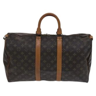 Louis Vuitton unisex, Pre-owned, Brun, Taille: ONE Size Sac Keepall Pre-owned